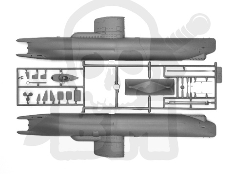 Battle-Models > German Submarine U-Boat Type XXIII 1:144